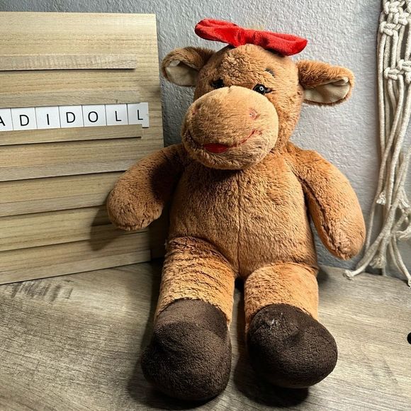 Build-A-Bear | Toys | Buildabear Brown Moose Reindeer Stuffed Animal ...